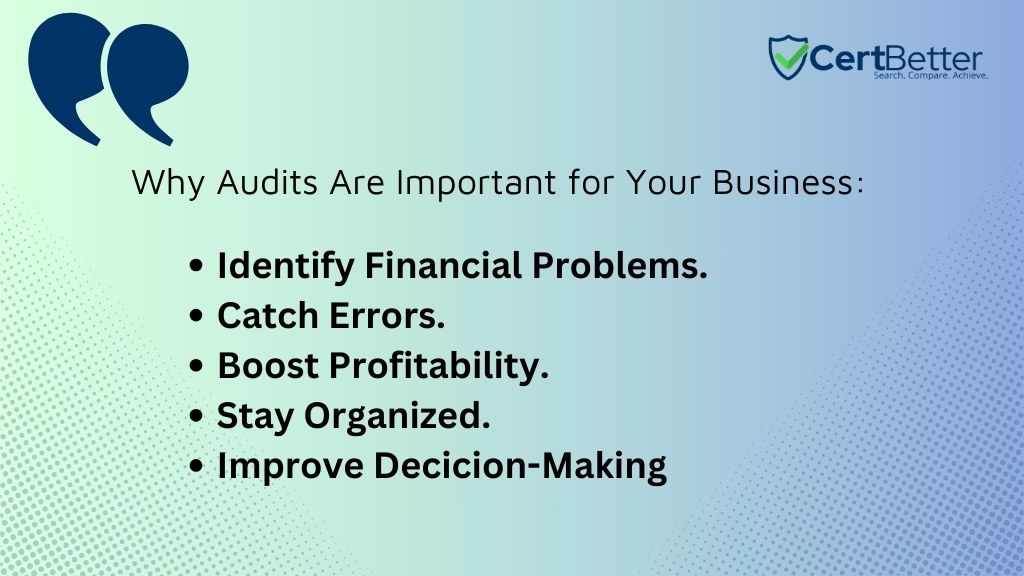 What is an Audit? A Beginner Guide to Common Types of Audits - CertBetter